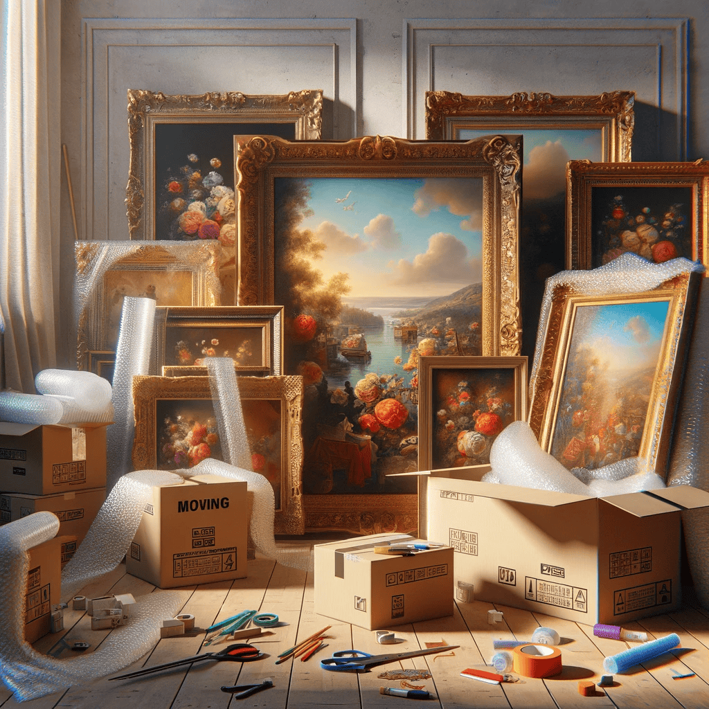 How To Pack Oil Paintings For A Smooth And Secure Journey - Transport ...